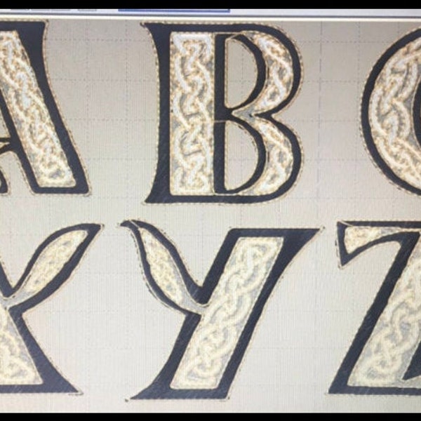 Celtic Monogram - Etsy