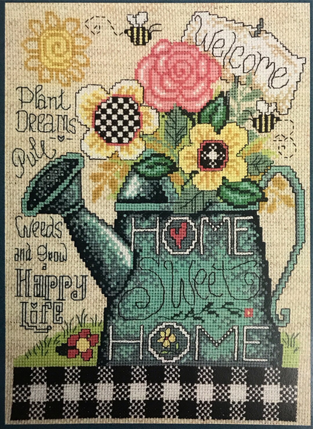 Plant Pull and Grow Counted Cross Stitch Pattern PDF Instant Download ...