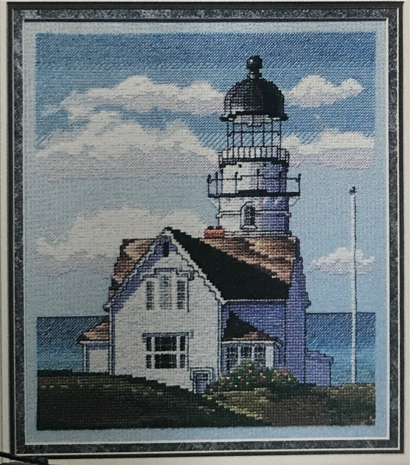 Cape Elizabeth Lighthouse Counted Cross Stitch Pattern PDF - Etsy