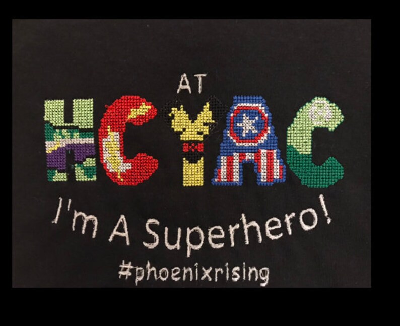 AMAZING Super Hero Cross Stitch Machine Embroidery Font 29 Letters Pes ...