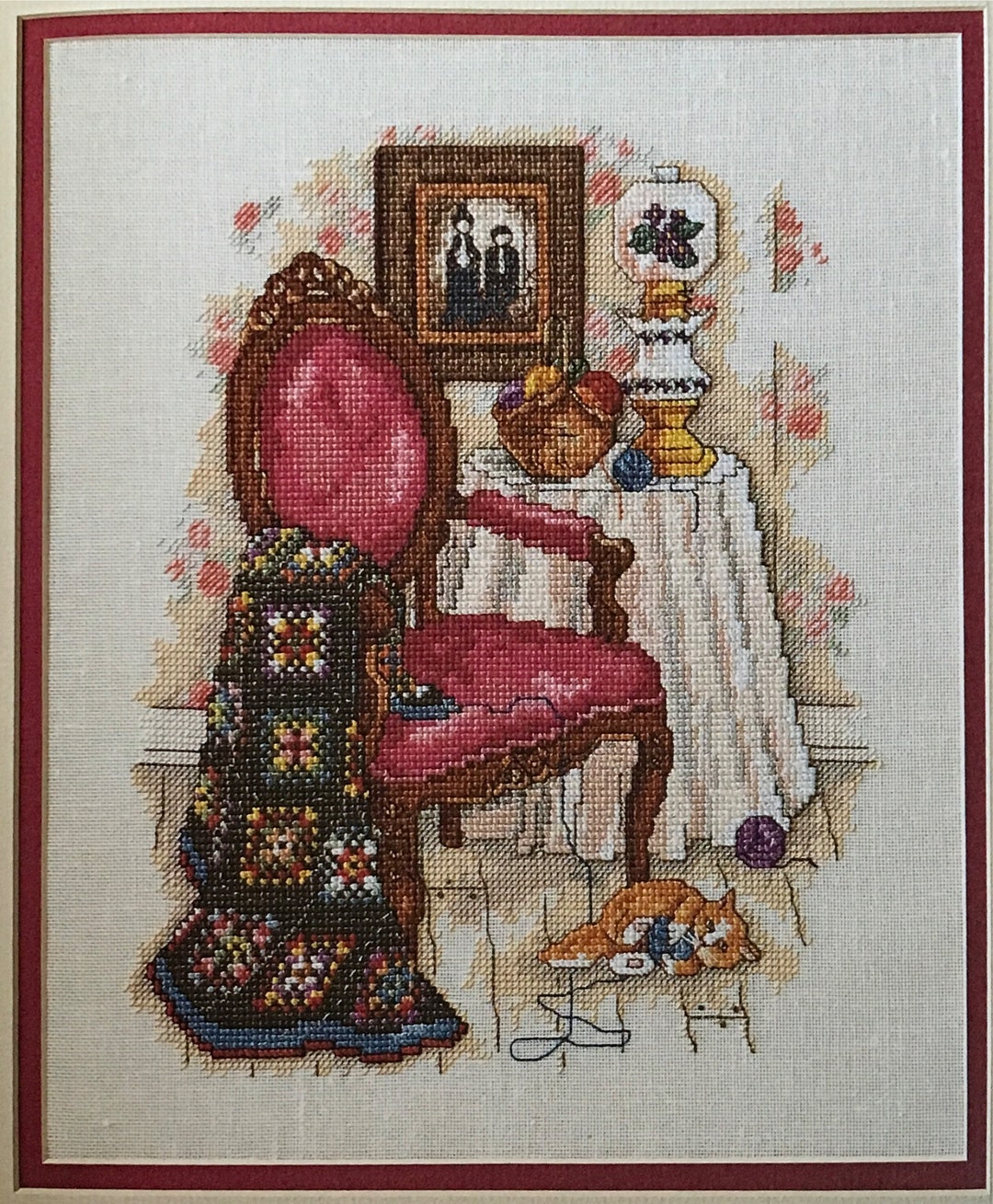 A Place of Contentment by Paula Vaughan Counted Cross Stitch Pattern ...