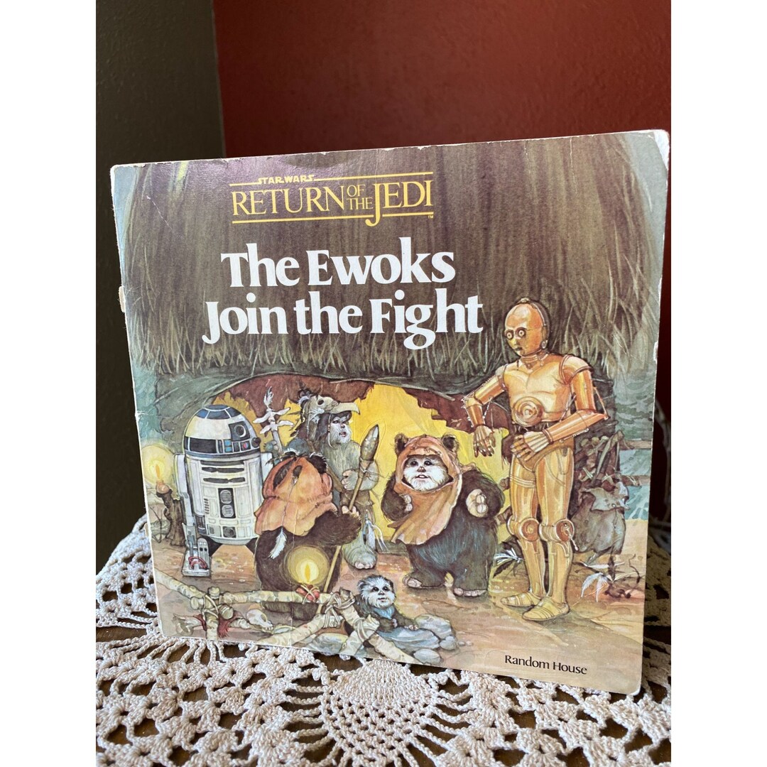 STAR WARS Return of the Jedi Book 1983 the Ewoks Join the Fight ...