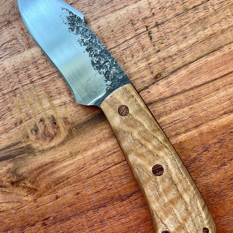 Hand Forged Knife - Etsy