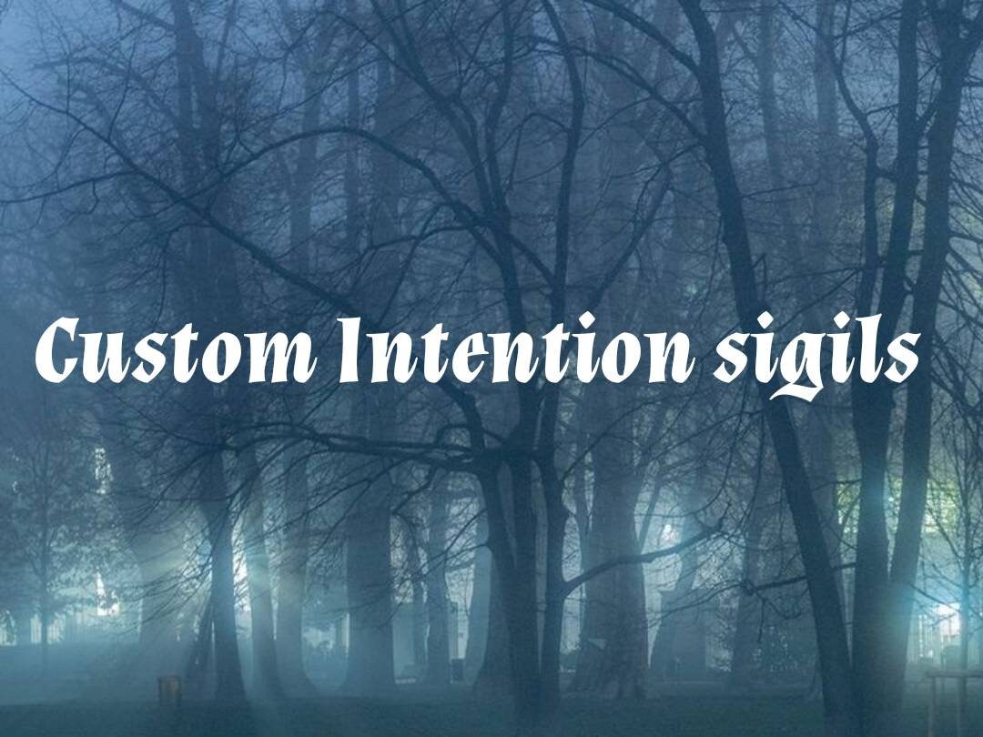 Custom Intention Sigils Protection Sigil Manifestation Love Sigil ...