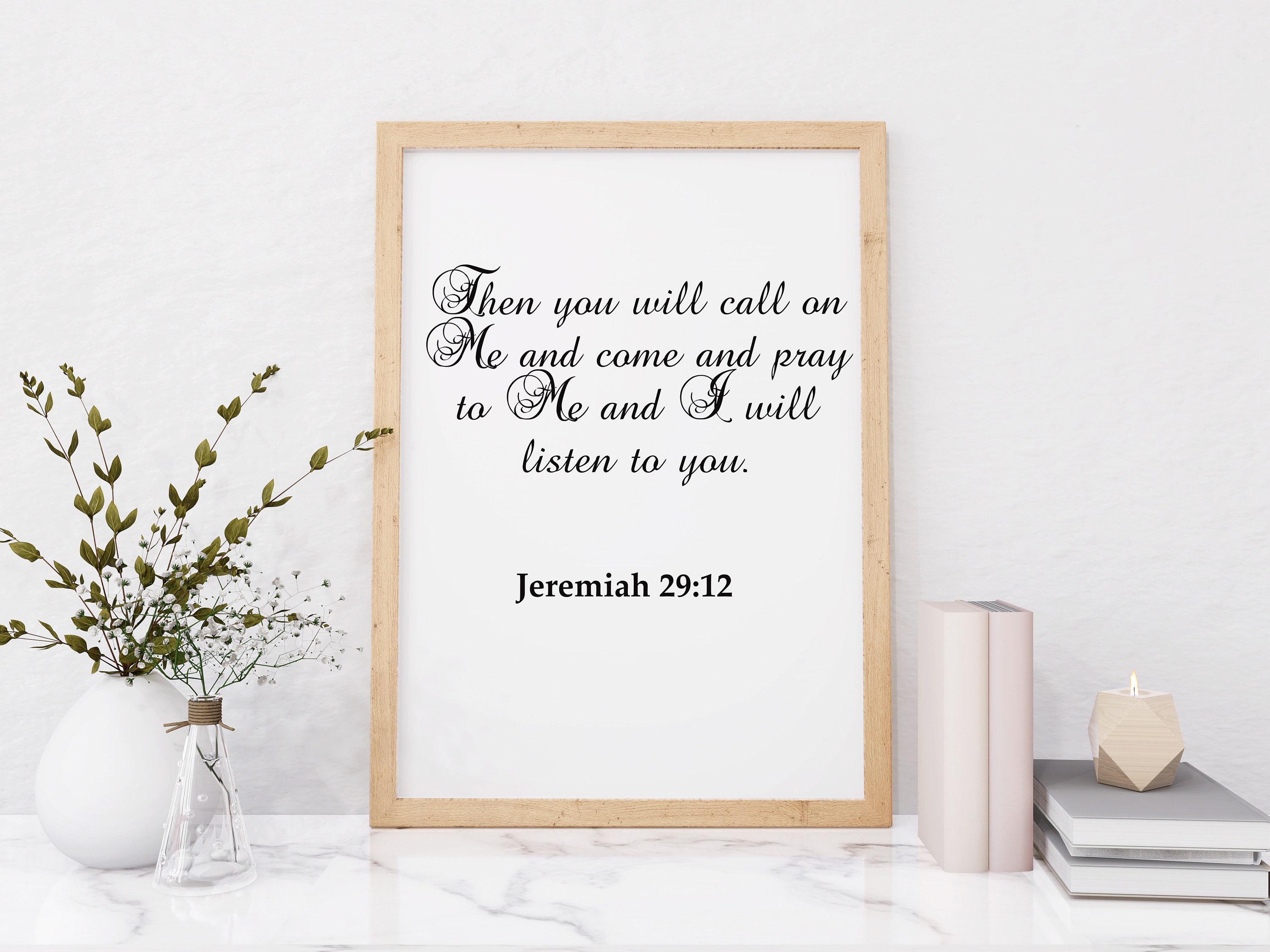 Jeremiah 29 12 Bible Verse