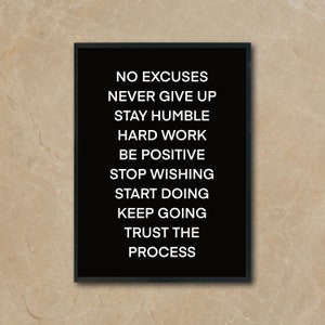 Gym Rules Fitness Print, Home Gym Rules Wall Decor, Rules Workout Room ...