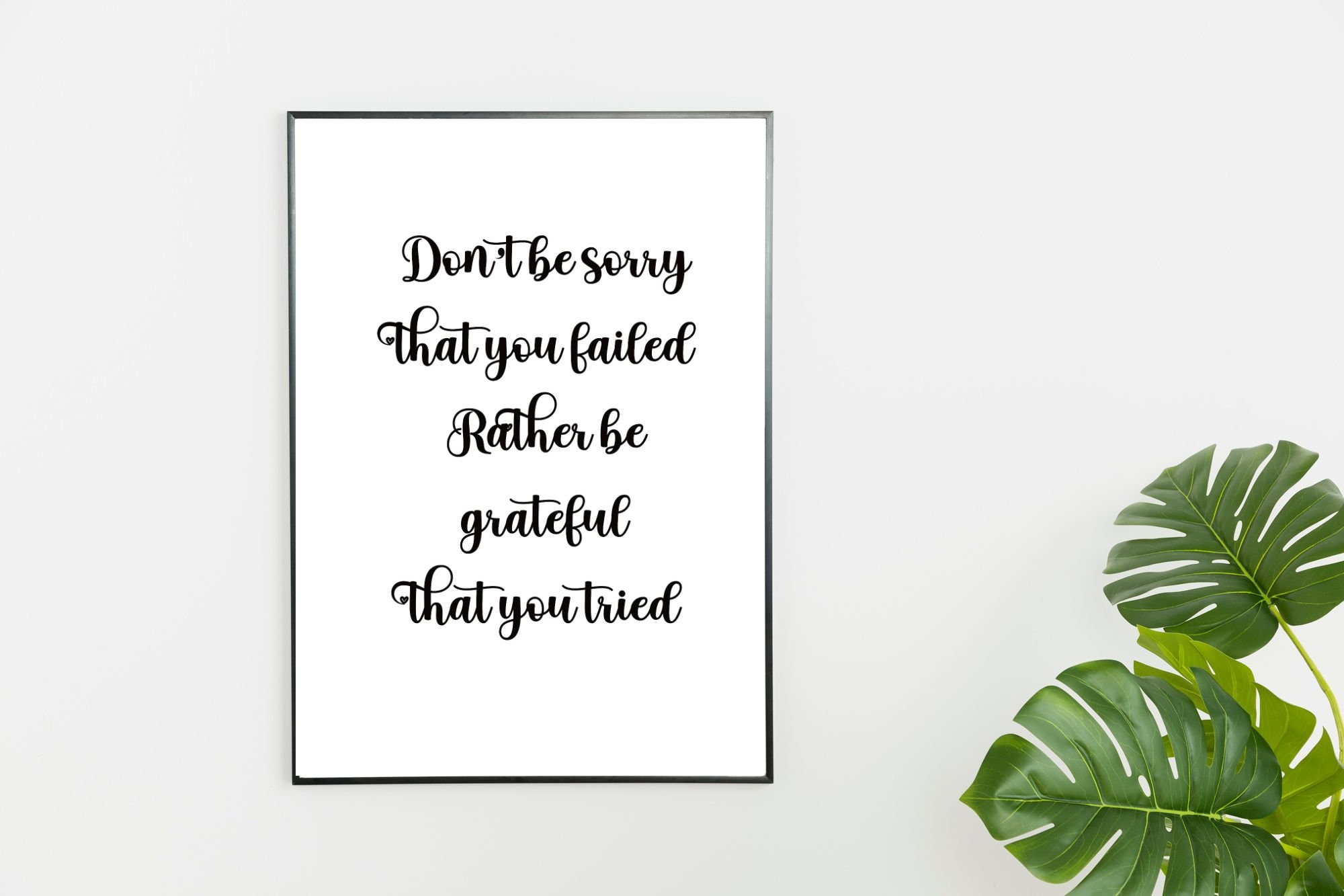 Quote Wall Art, Digital Minimalist Wall Art Home Decor, Quote Office ...