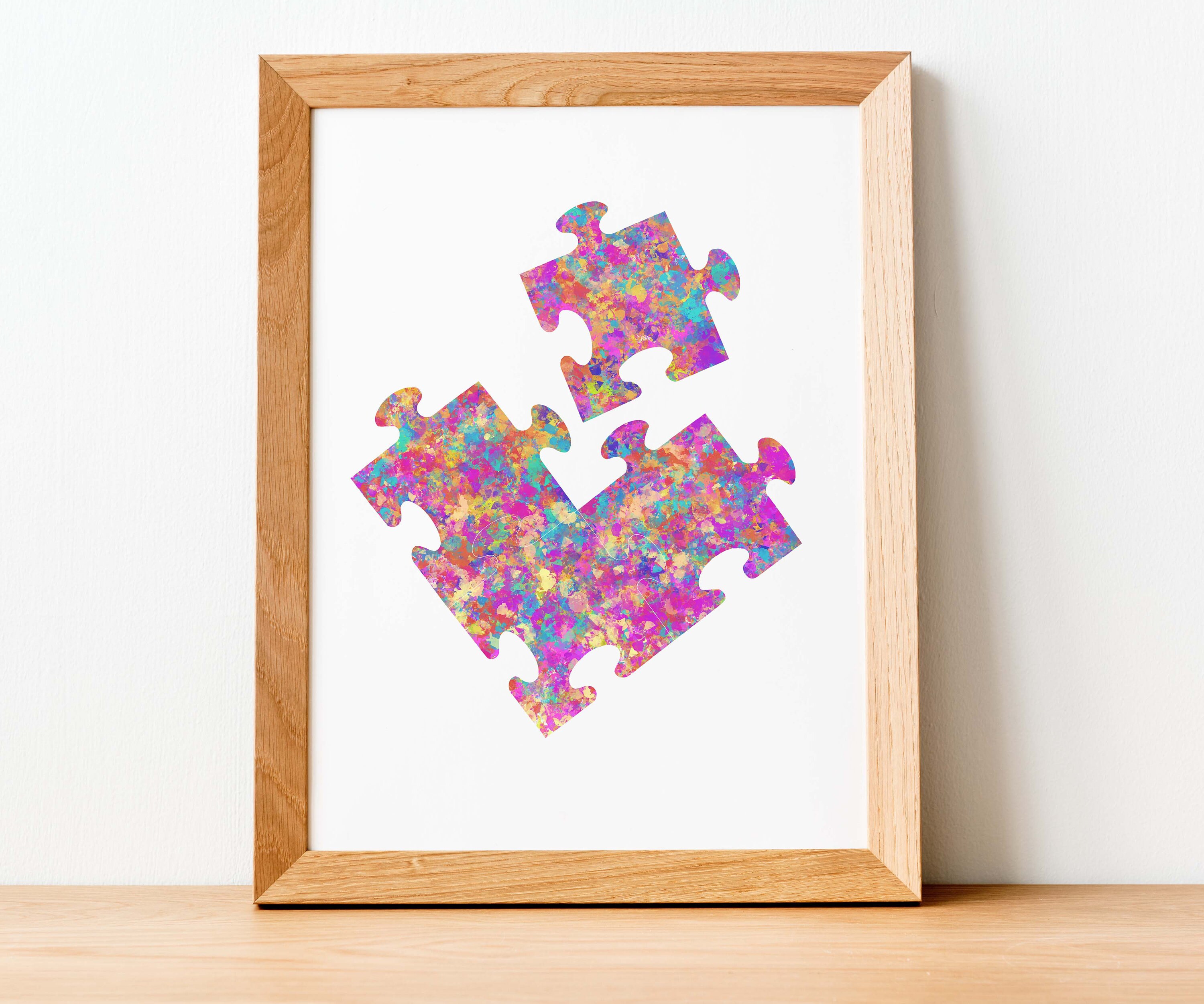 Puzzle Digital Art Game Art Abstract Jigsaw Puzzle Puzzle - Etsy