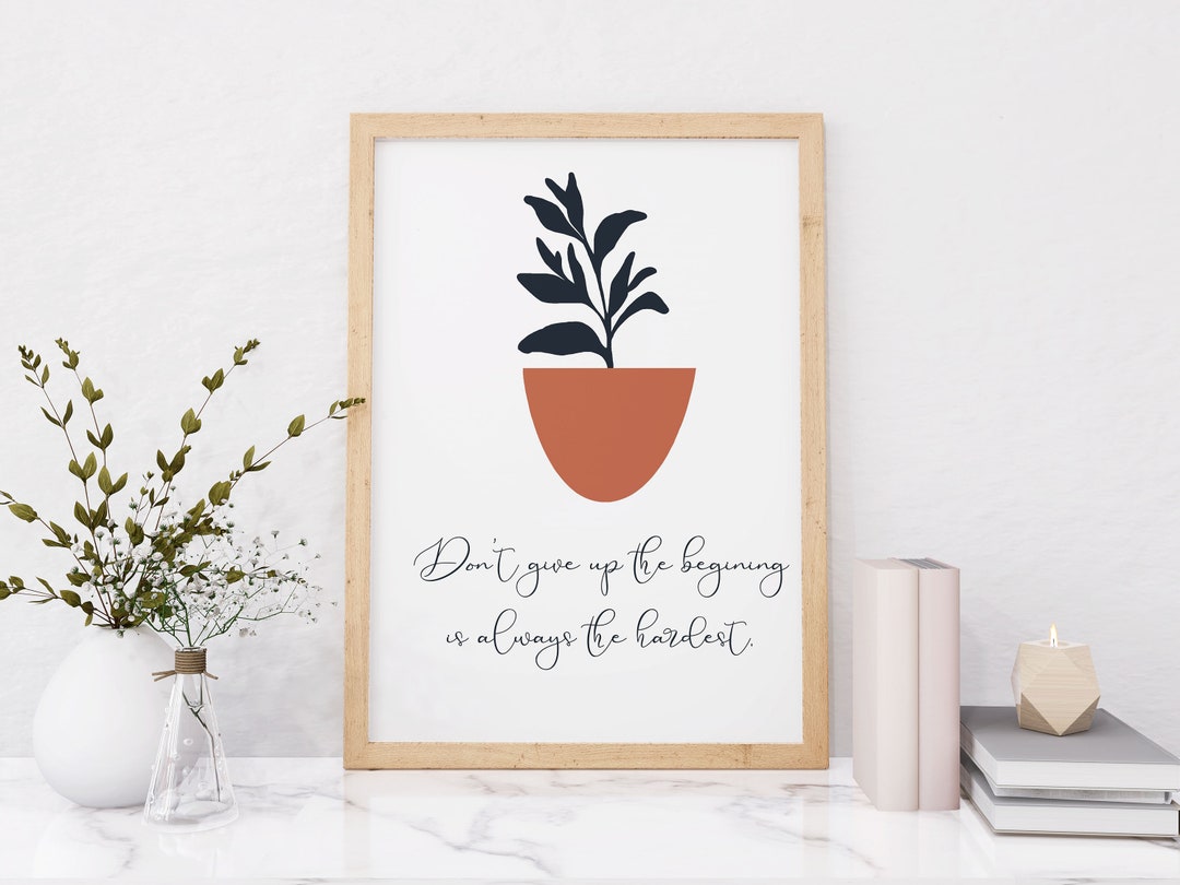 Minimalist Boho Quote Wall Art, Printable Boho Art, Boho Quote Wall ...
