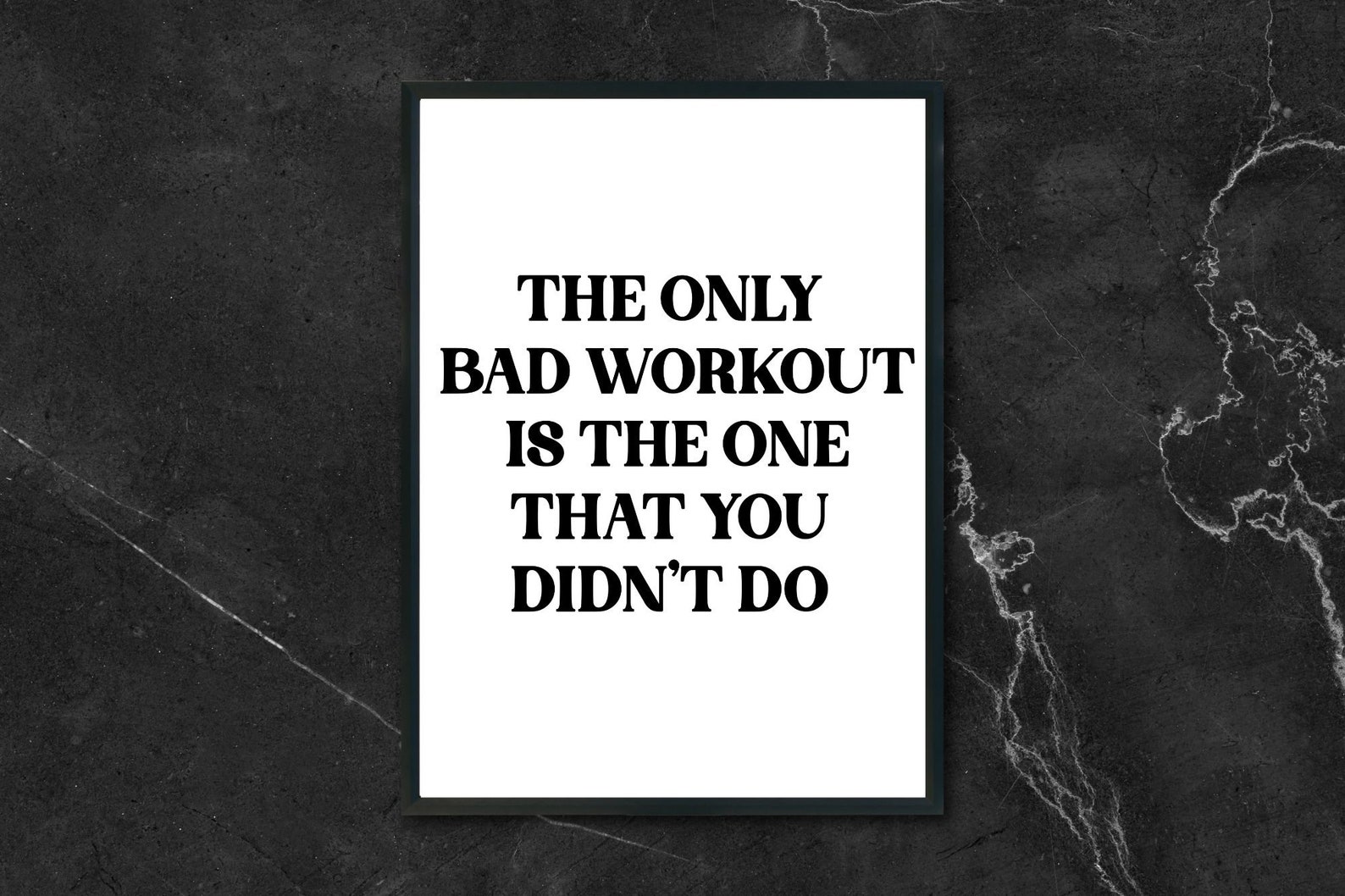 Home Gym Wall Art, Gym Decor Printable, Motivational Poster for Gym ...