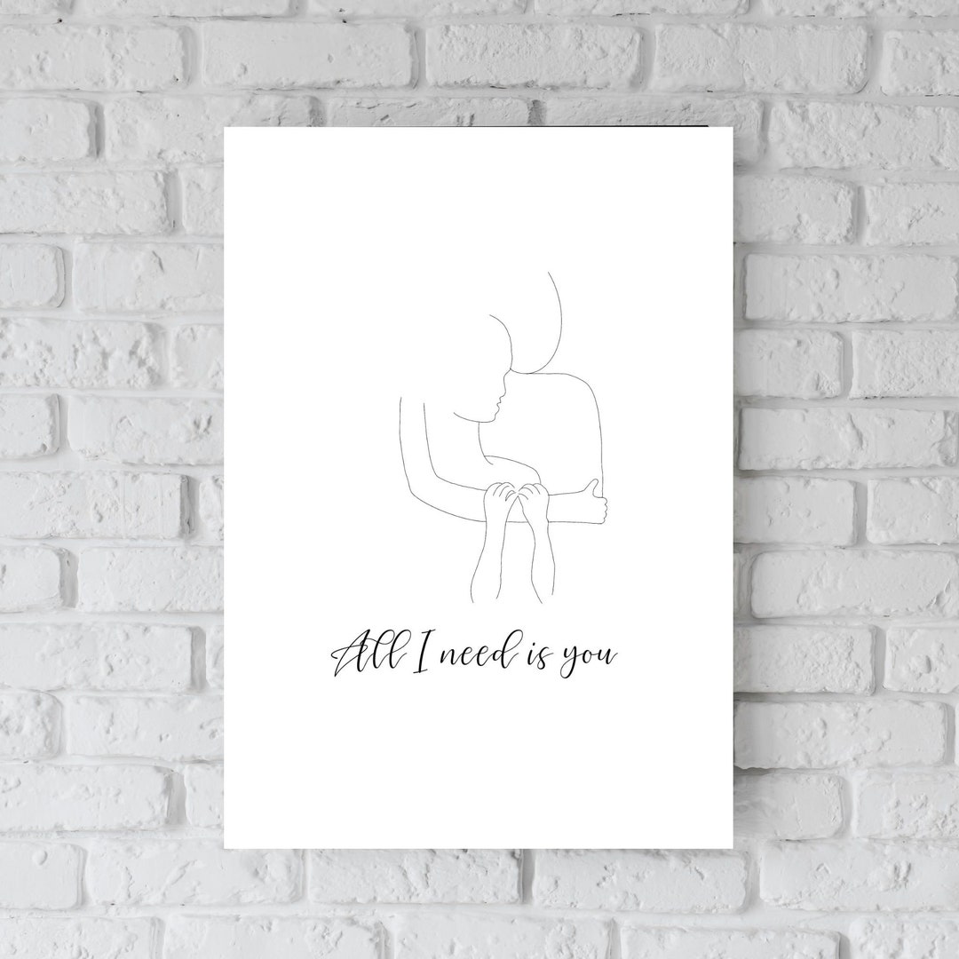 Minimalist Couple Line Art, Line Art Romantic Couple, Minimalist Line ...