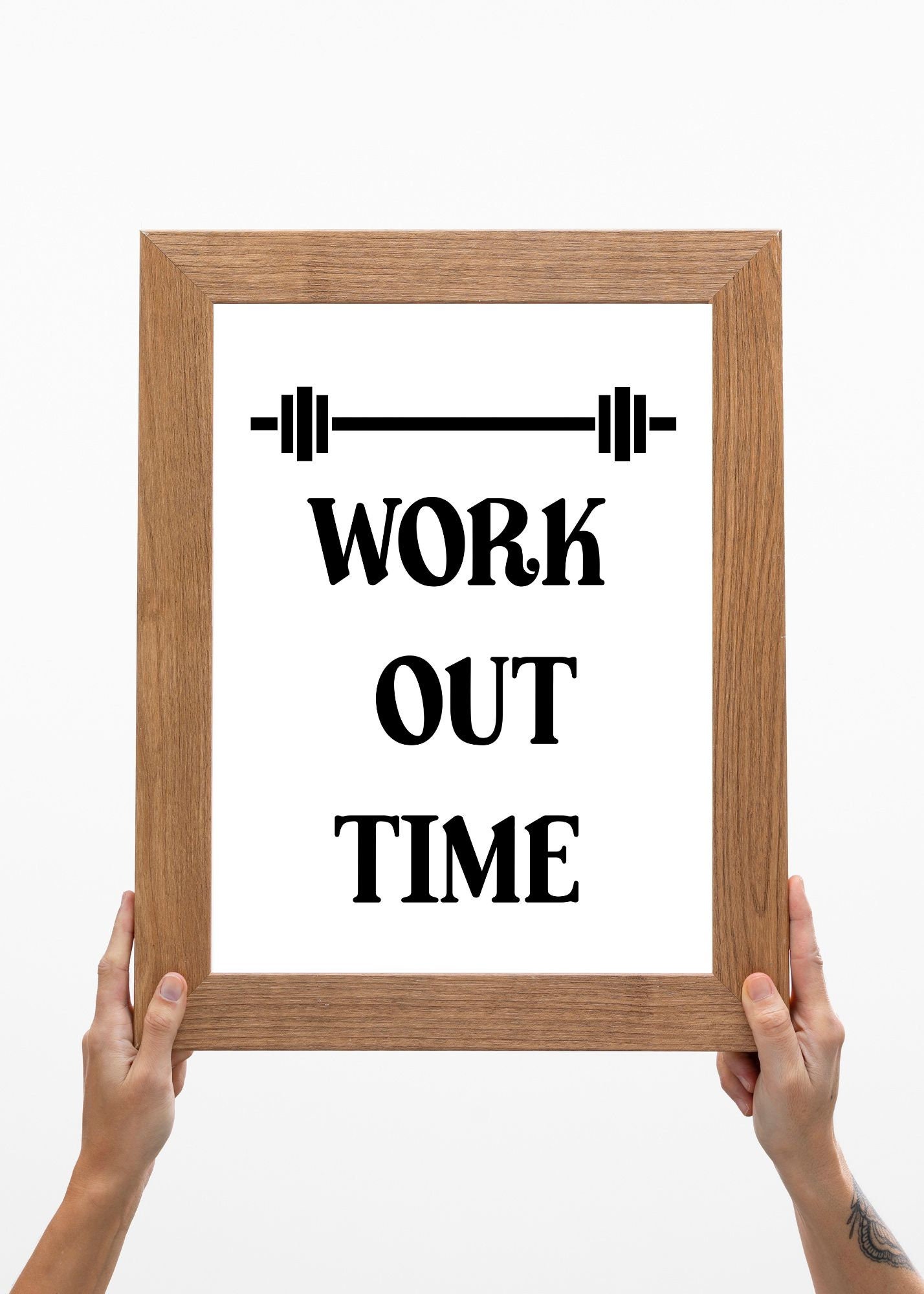 Home Gym Wall Art, Gym Decor Printable, Motivational Poster for Gym ...