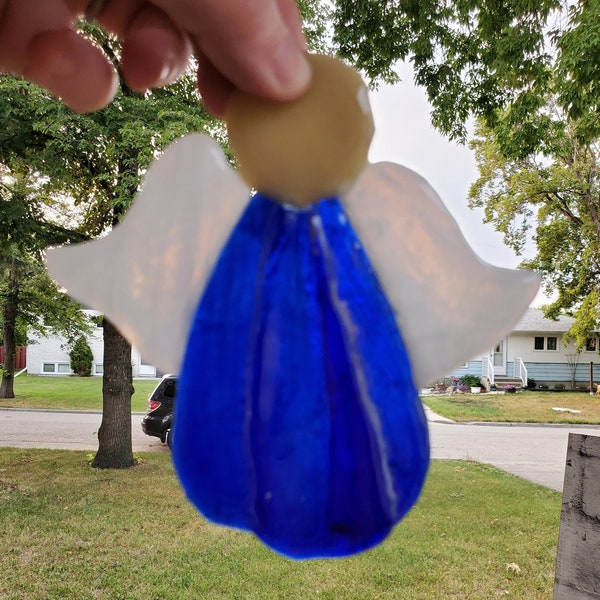 Fused Glass Angels - Etsy