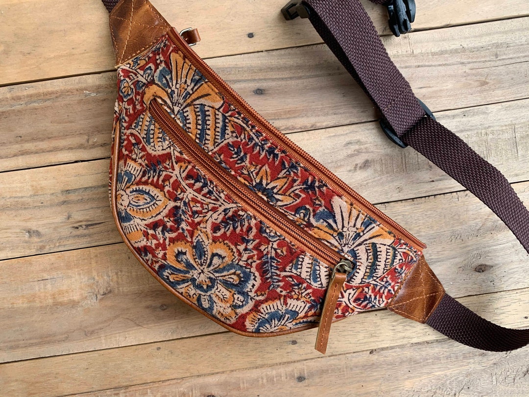 Personalized Leather Fanny Pack for Men, Leather Hip Bag, Leather Belt ...