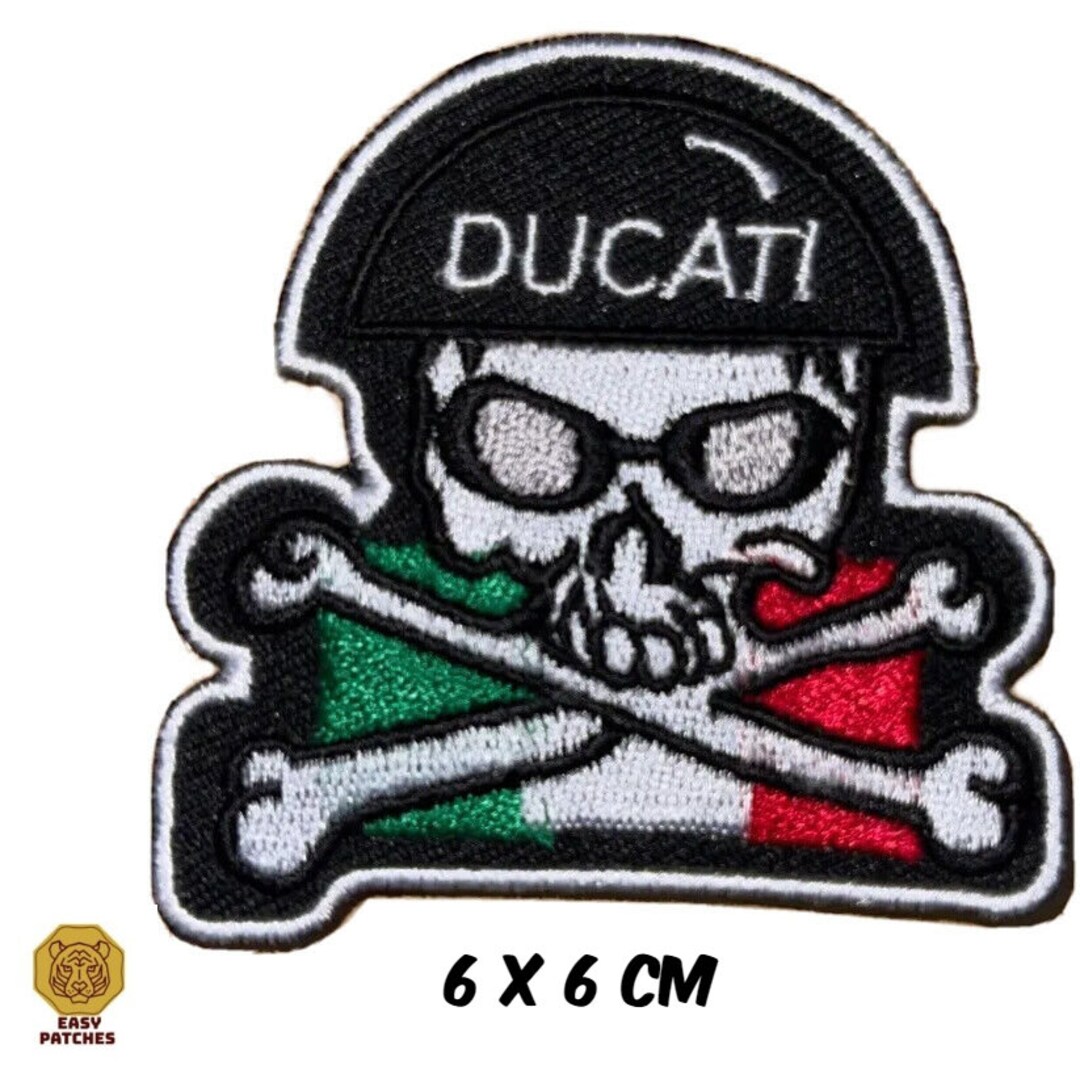 Logo de la marque Ducati Motor Cycle Racing Fer brodé sur patch Coudre sur badge - Etsy France