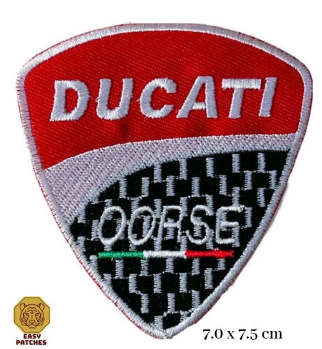 Ducati Motor Cycle Brand Logo Racing Embroidered Iron on Patch Sew on ...