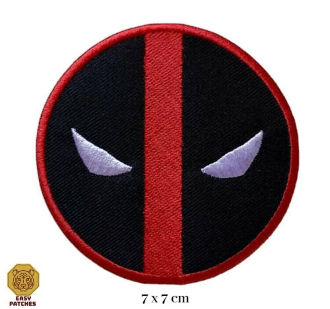 Deadpool Super Hero Movie Embroidered Iron on Sew on Patch Badge for ...