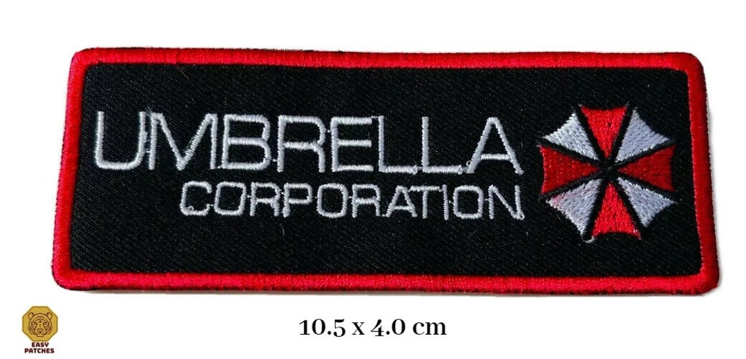 Umbrella Corporation Resident Evil Logo Iron on Embroidered Patch UK ...