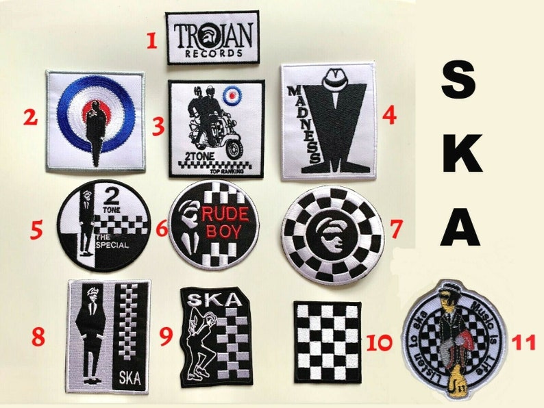 Ska Mod Punk Regge Madness 2tone Trojan Records Rude Boy Music - Etsy