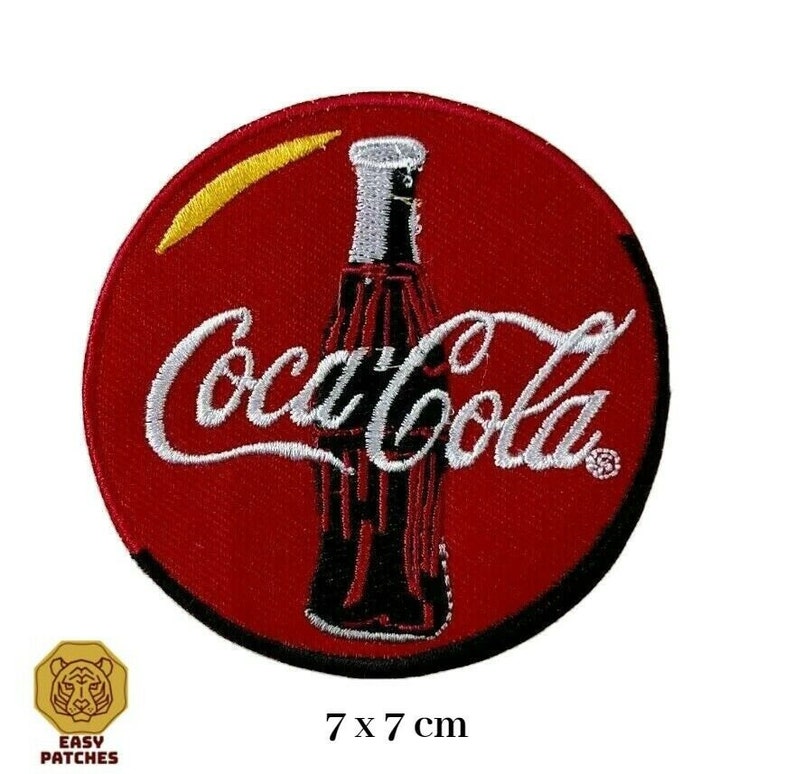 Coca Cola Embroidered Sew on Iron on Patch Classic Drinks Jacket Jeans ...
