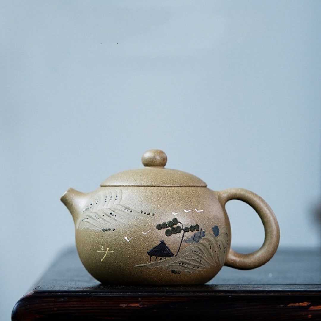 Yixing Purple Clay zisha Teapot jinxiu Shanhe Xishi 锦绣山河西施 - Etsy