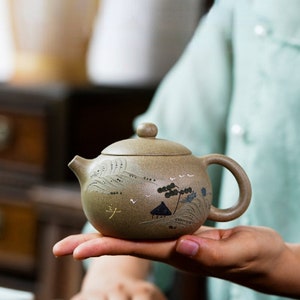 Yixing Purple Clay zisha Teapot jinxiu Shanhe Xishi 锦绣山河西施 - Etsy