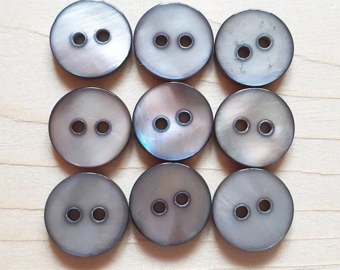 Buttons Willow Pattern 13.5mm - Handmade Buttons - Made in Australia - Blue and White Buttons ...