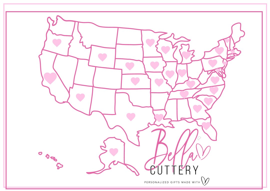 USA Map of Orders, Small Business Order Tracking, Order Tracker for ...