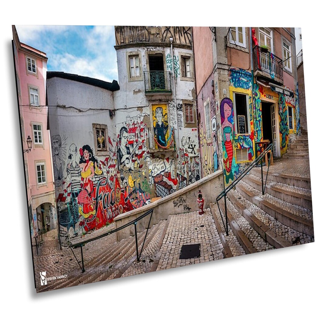 Fado Graffiti Alfama Portugal Photo, Portugal Photography, Portugal ...