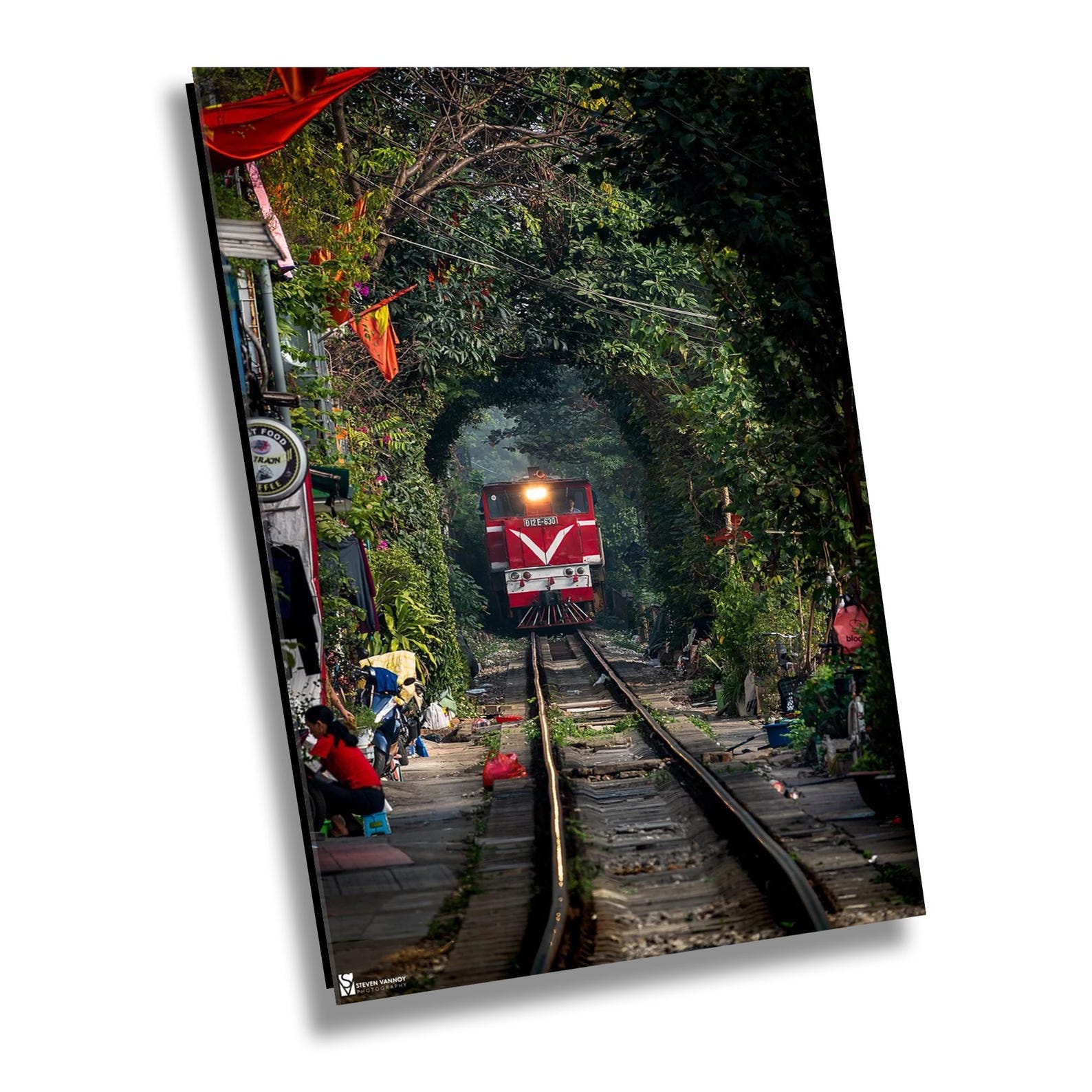 Train Street Hanoi, Vietnam, Canvas Print, Vietnam Fine Art Photography ...