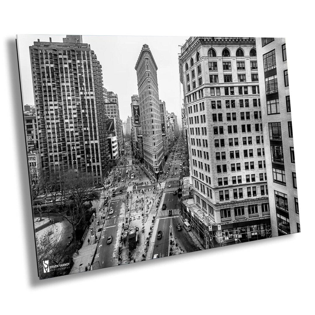 New York City Photo, Aerial View Flatiron Building, NYC Cityscape, NYC ...