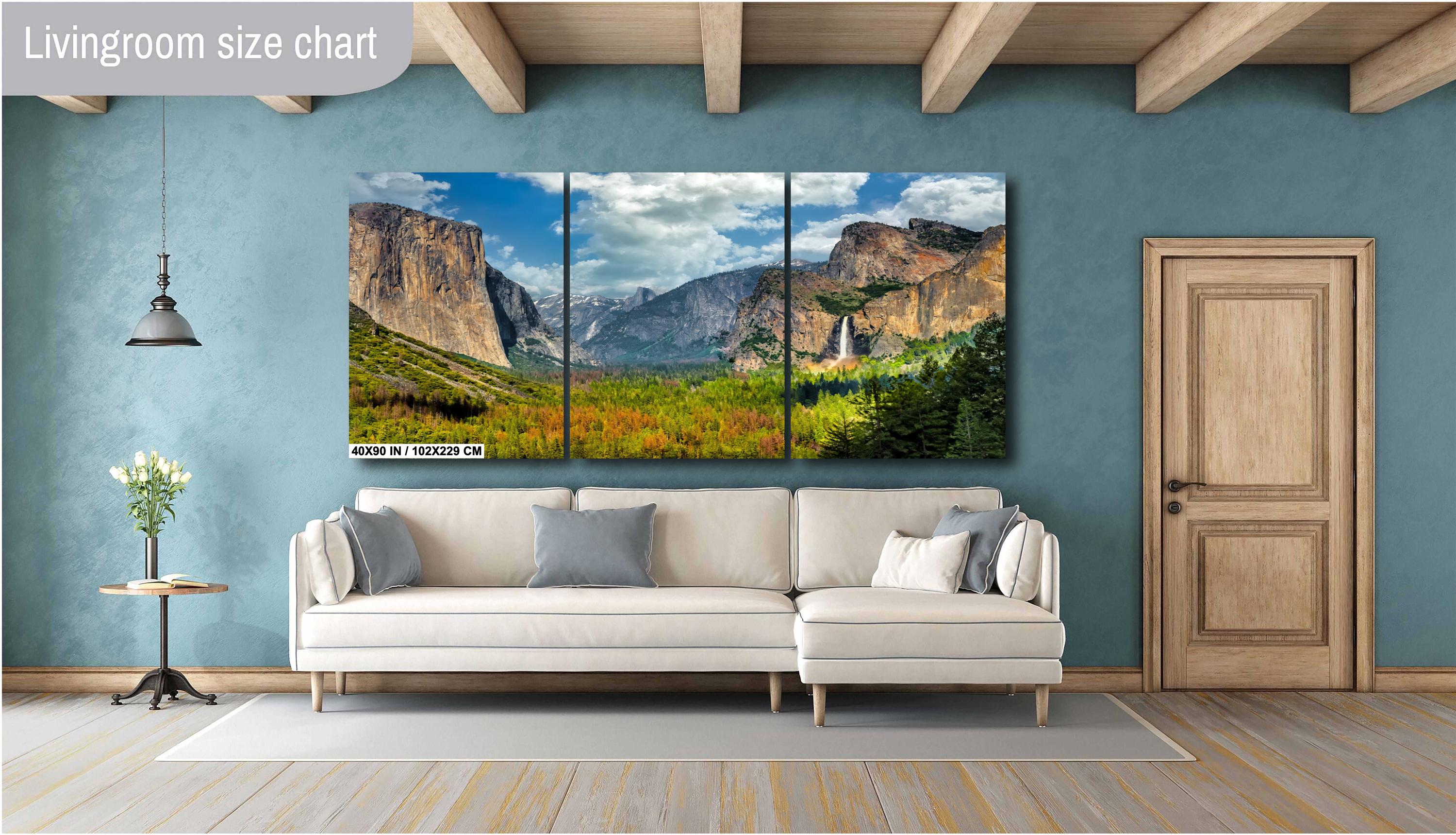 Tunnel View, Yosemite National Park, California Canvas Print, Yosemite ...