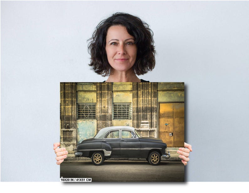 Vintage Car Cuba, Classic Old Cars of Cuba Havana, Cuba,havana Decor ...
