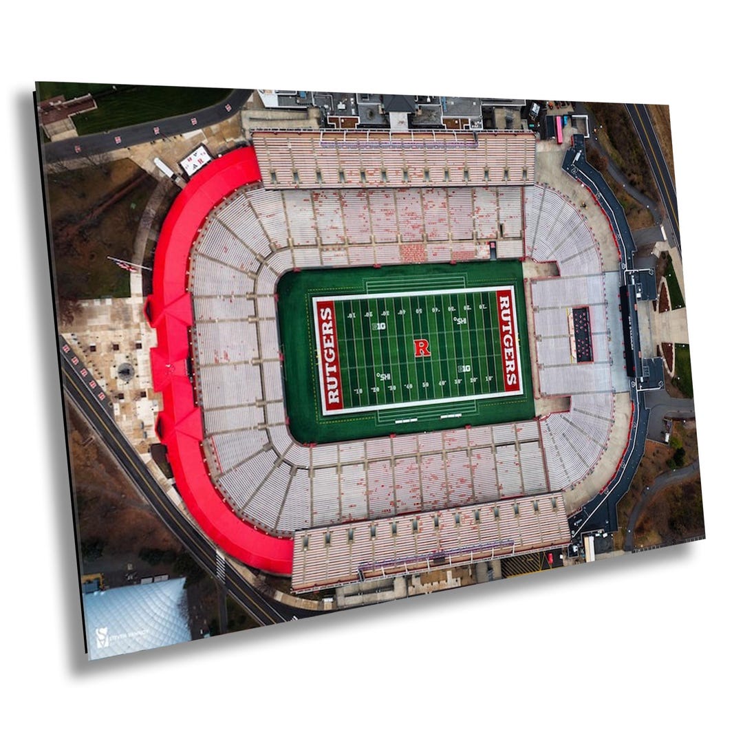 Scarlet Knights Rutgers, Shi Stadium, impression d'affiche, impression ...