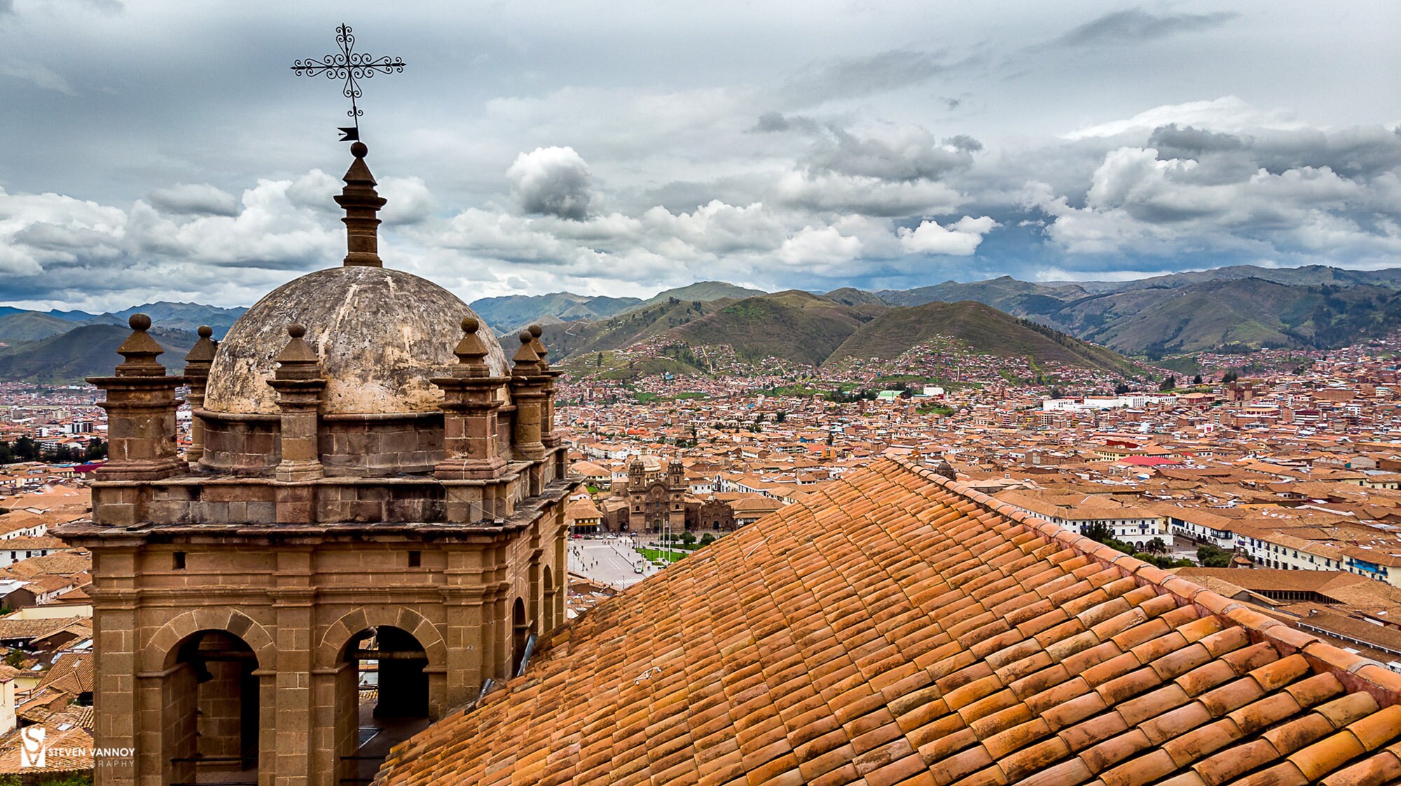 Peru Photography, San Cristobal Church in Overlooking , Machu Picchu ...