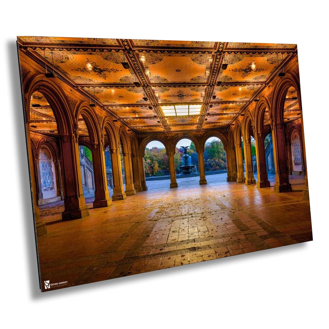 New York City Photo, Minton Ceiling Central Park, NYC Canvas Print, New ...