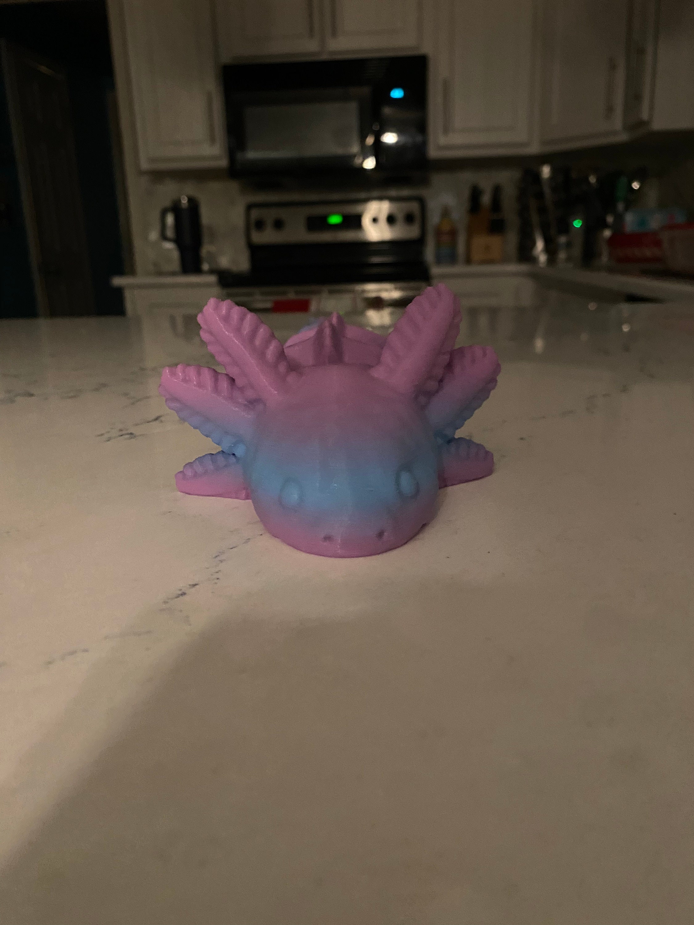 3d Printed Articulated Axolotl - Etsy