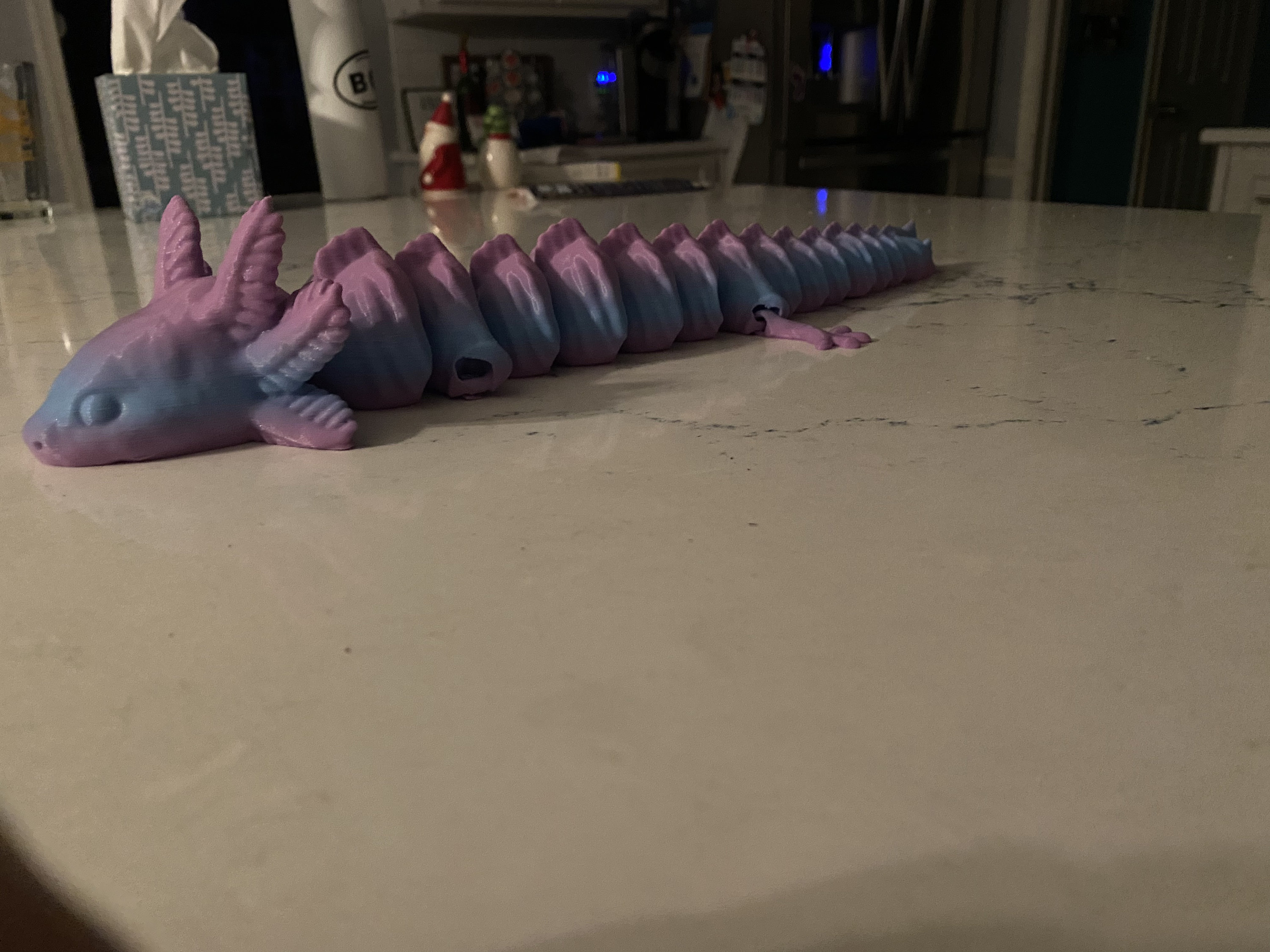 3d Printed Articulated Axolotl - Etsy