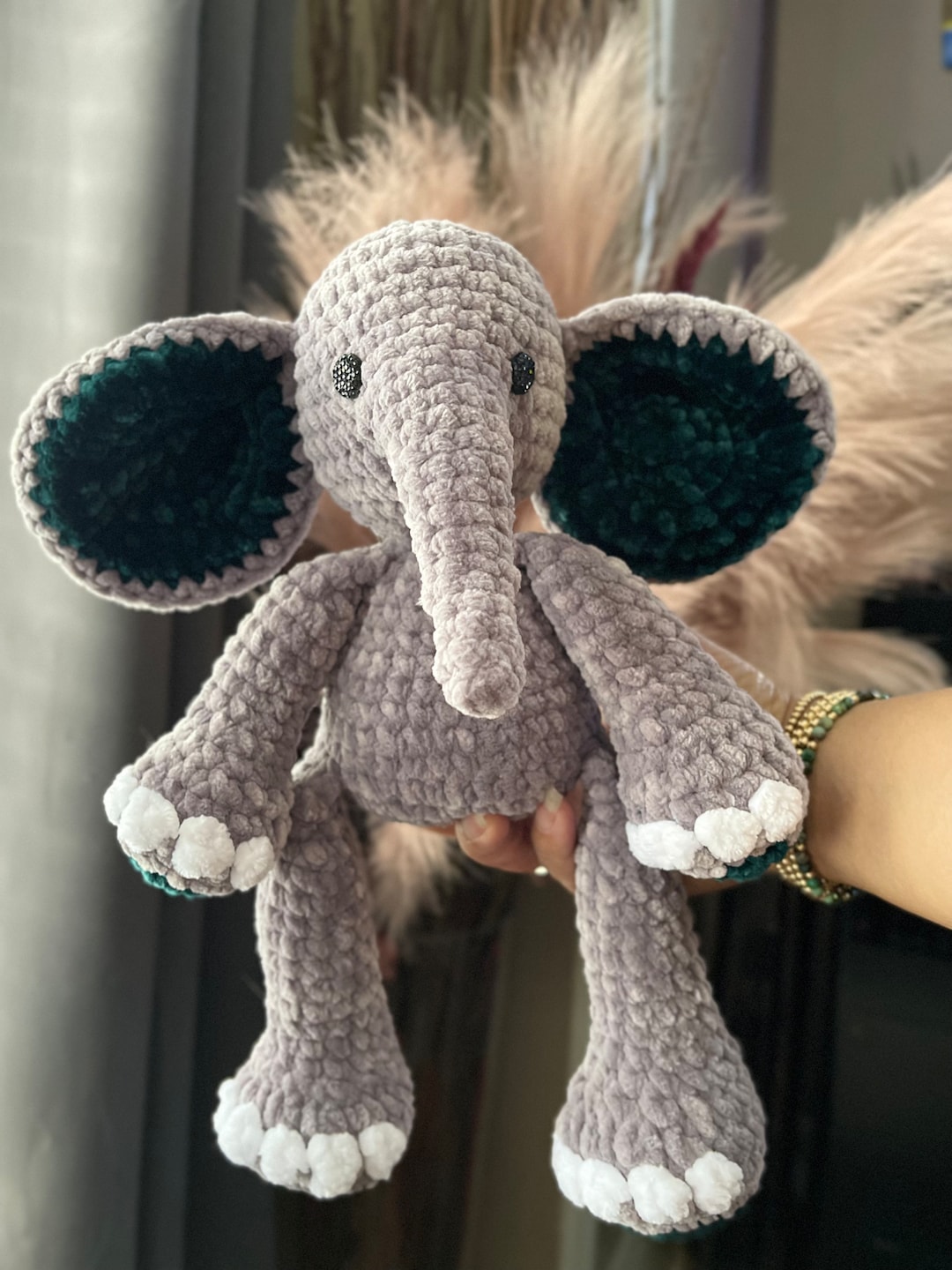 Eli the Cuddly Elephant - Etsy