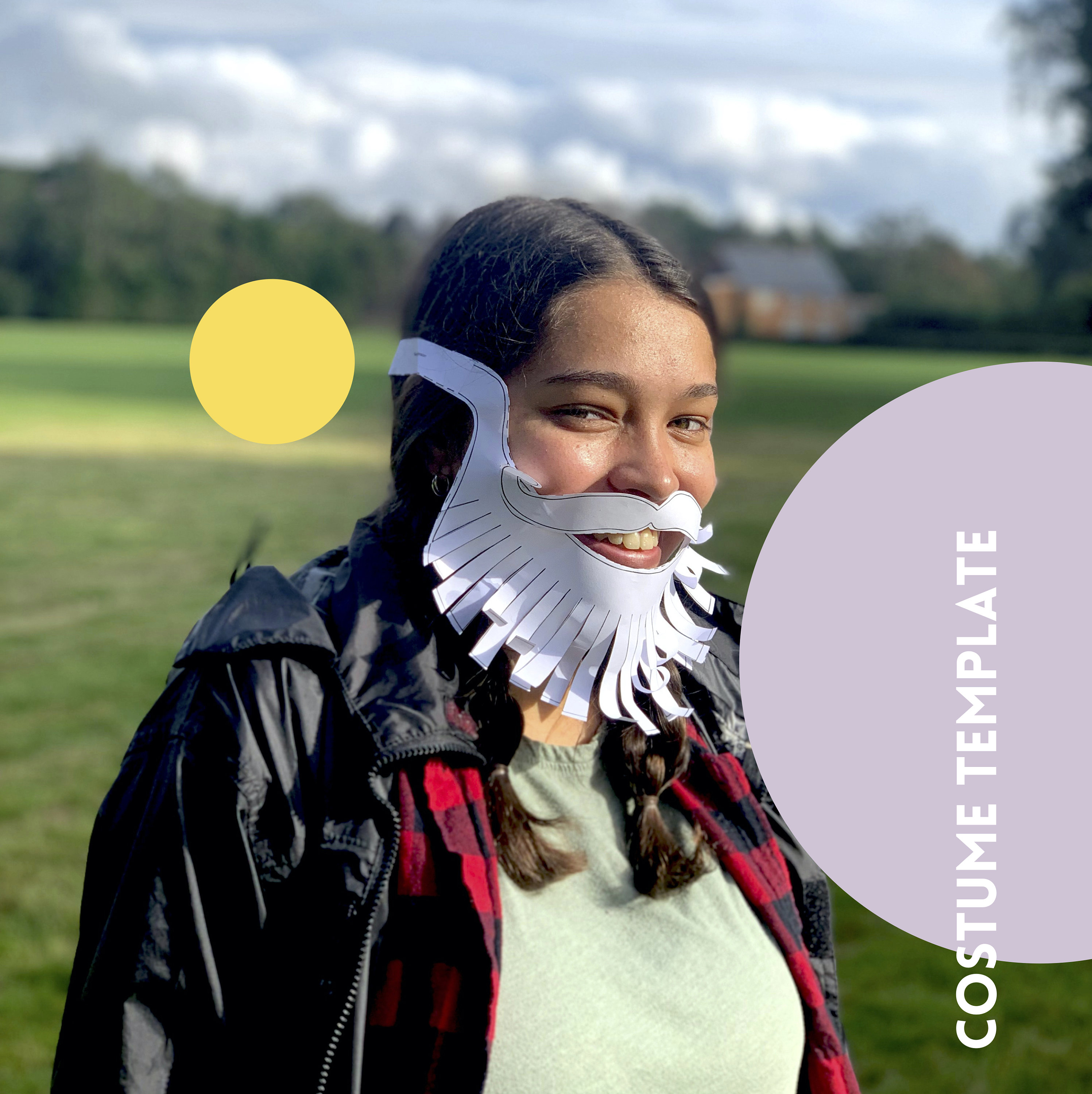 Beard & Moustache Printable Activity Sheet (PDF)- Fun Costume - Party ...
