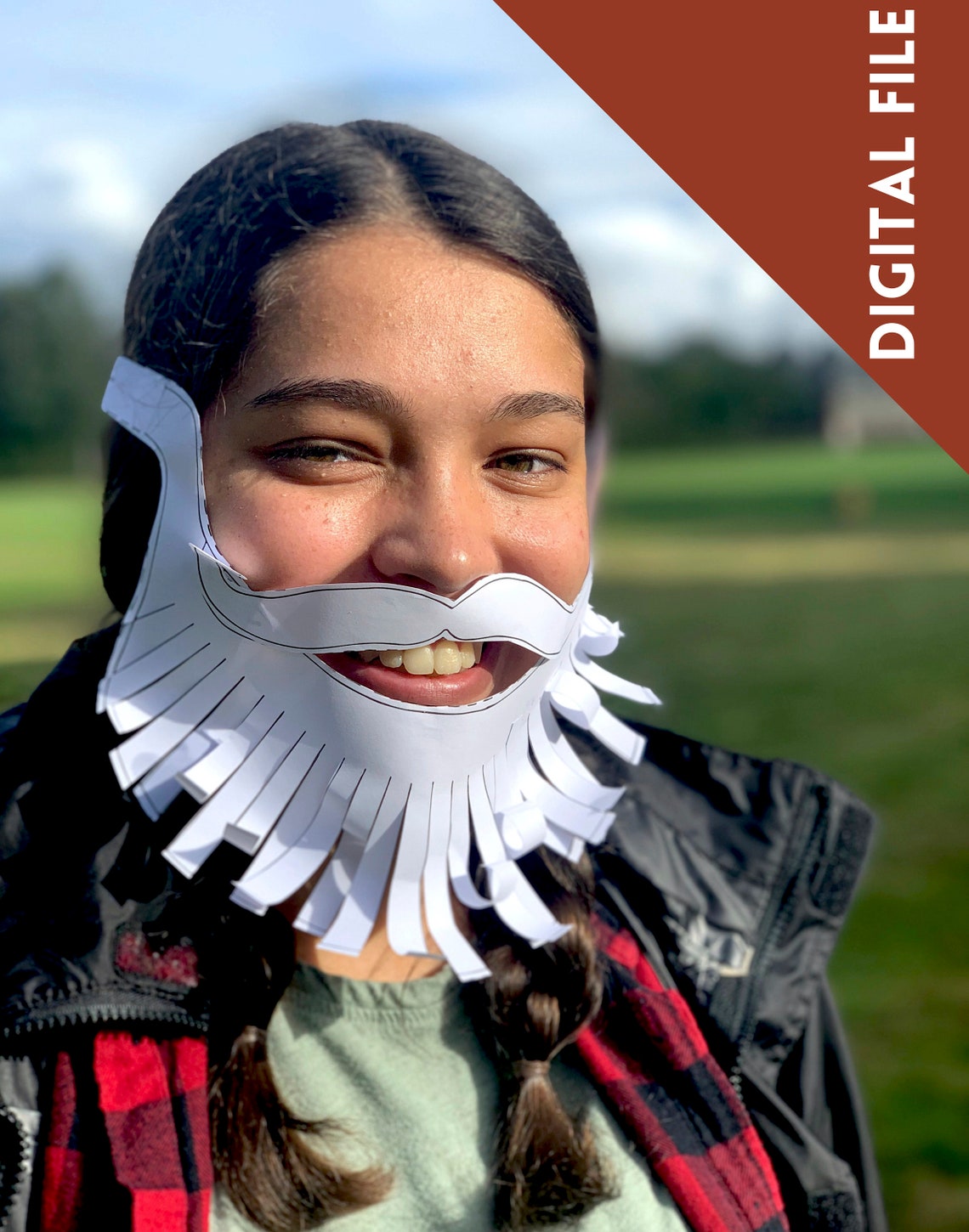 Beard & Moustache Printable Activity Sheet (PDF)- Fun Costume - Party ...