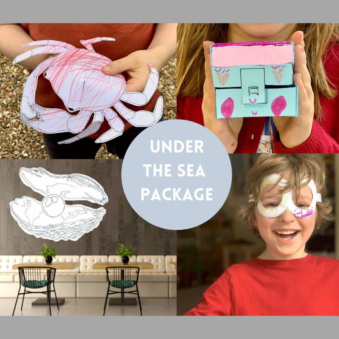 Under the Sea Printable Scenery, Props & Costumes - A4 Activity Sheets ...