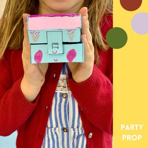 Treasure Box Activity Printable Sheet (A4 PDF) - Party Favours Bag ...