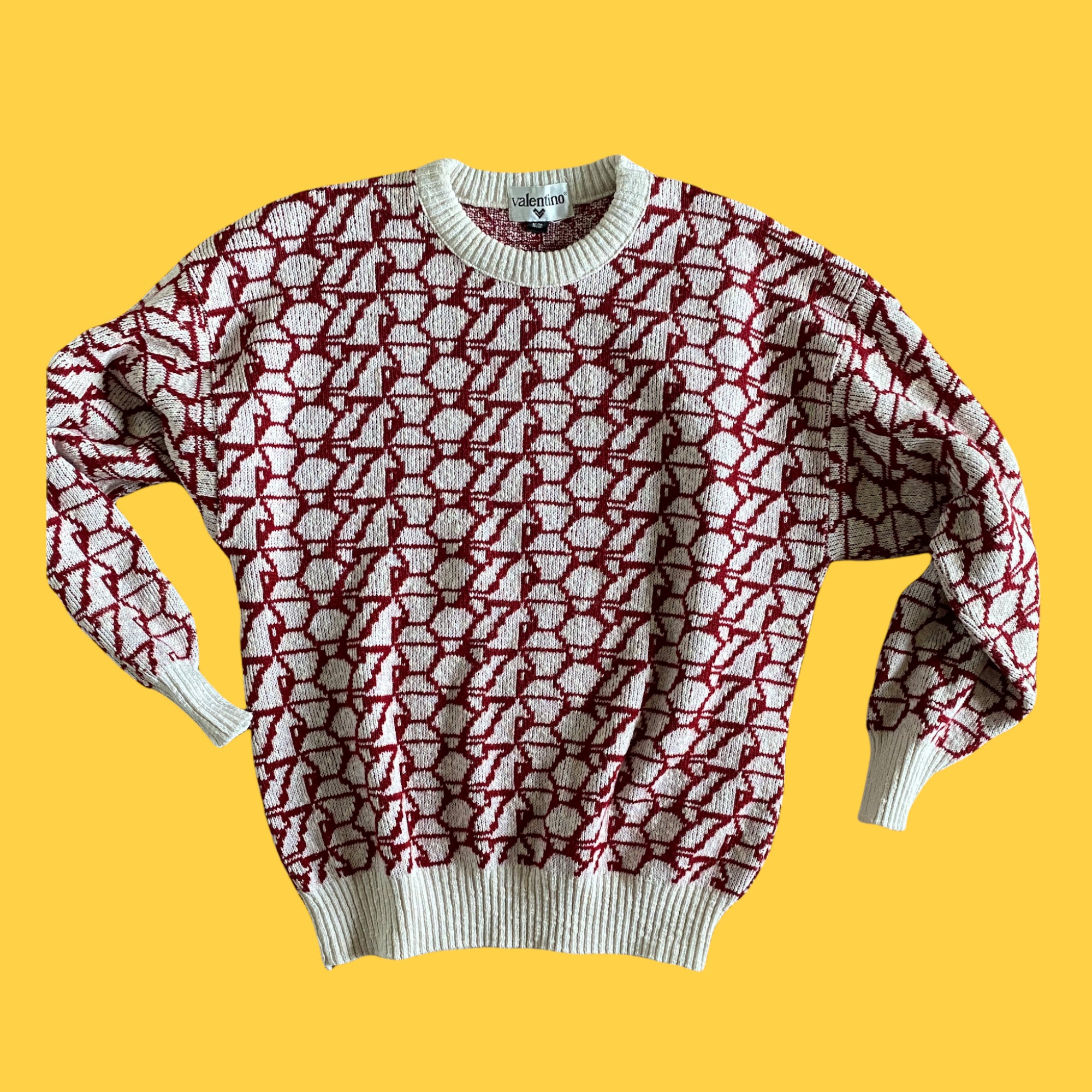 Vintage Valentino Sweater - Etsy Vintage Valentino Sweater - Etsy