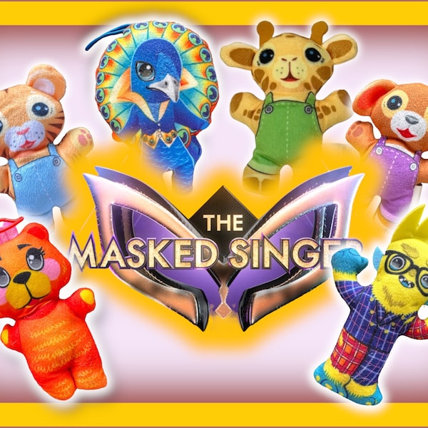 Masked Singer Plush - Etsy