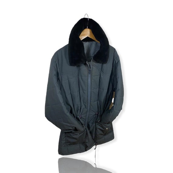 1970s Western Mens Insulated Fargo Ranch Coat - Gem