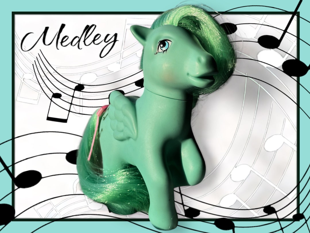My Little Pony medley 35th Anniversary Unicorn - Etsy