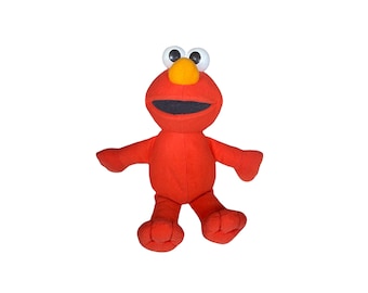 Vintage Sesame Street Large 21 14 12 16 10 Inch Elmo Red Monster ...