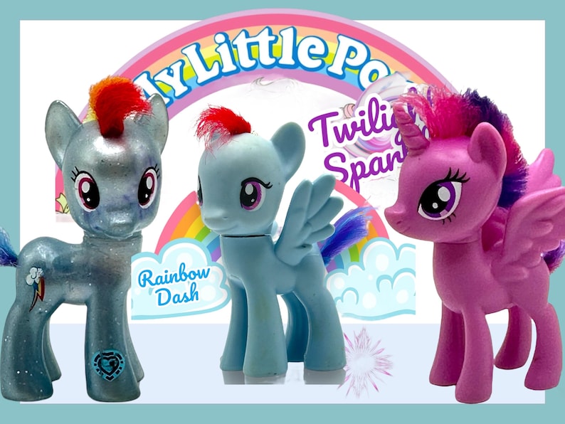 My Little Pony Custom Haircuts G3 Rainbow Dash Peralized Twilight ...