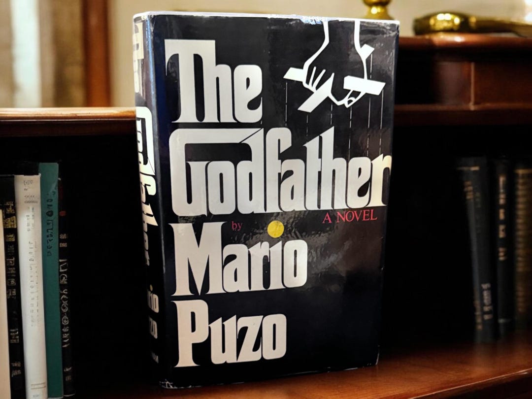 The Godfather Made Written by Mario Puzo 1969 Book Club First Edition ...